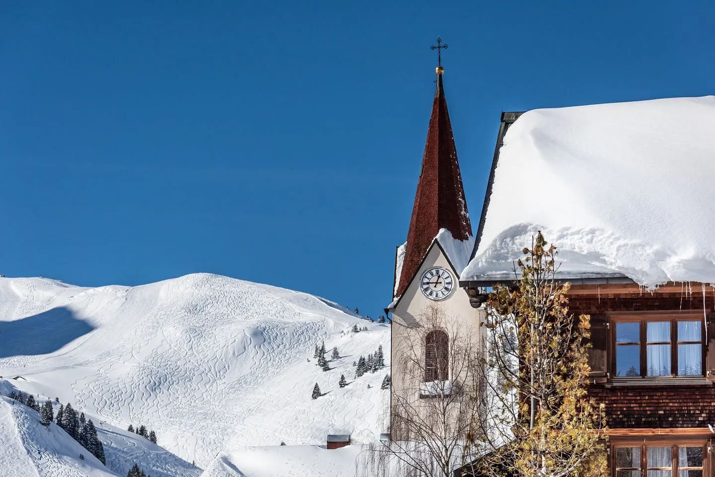 Winterurlaub in Warth-Schröcken.